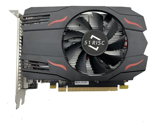 Tarjeta Gráfica Amd 51risc Rx550 4g 512sp 128bit Gddr5 | Cuotas sin interés