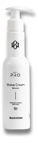 Shave Cream Pro 150 Ml Black White | MercadoLivre