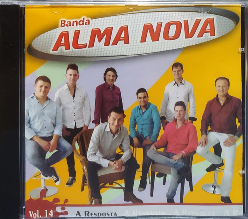 Banda Alma Nova A Resposta Vol 14 Cd Novo Lacrado Parcelamento Sem Juros