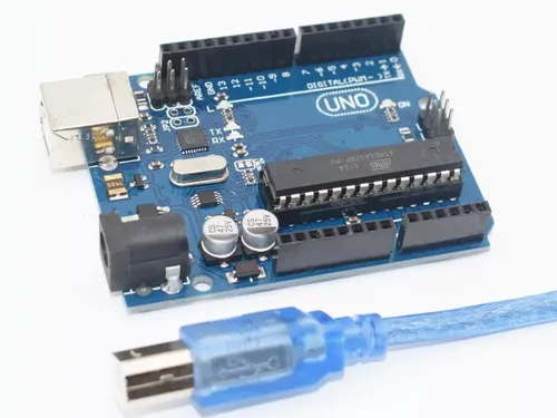 Uno R3 Atmega328p Dip Atmega16u2 Compatível Arduino + Cabo Uno R3 Atmega328p Dip Atmega16u2 Compatível Arduino + Cabo