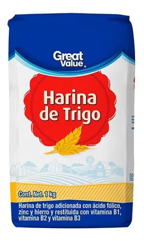 Harina De Trigo Great Value 1 Kg | MercadoLibre Harina De Trigo Great Value 1 Kg | MercadoLibre