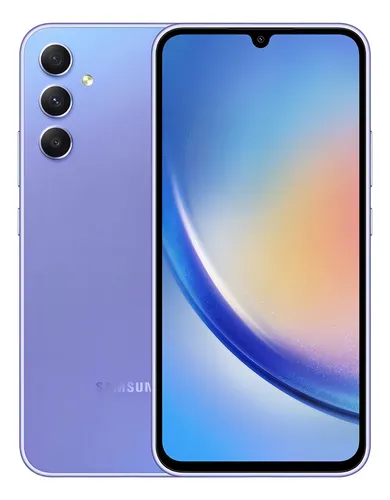 Samsung Galaxy A34 5g 128gb Violeta 6gb Ram Frete Grátis