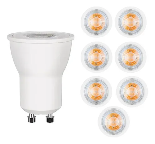 Foco Stella Kit 7 Lâmpada Mini Dicróica Stella Mr11 Sth8513 30 Eco 3w