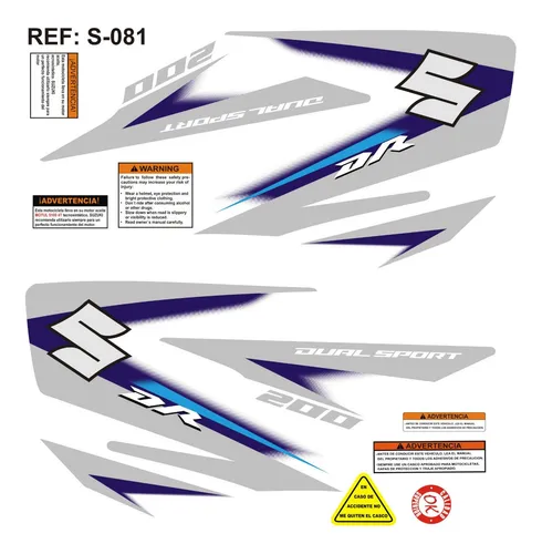 Calcomanias Suzuki Dr 200 | MercadoLibre