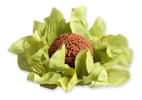 Forminha P Doces Finos Sol Verde Pistache 25 Unidades Mercadolivre