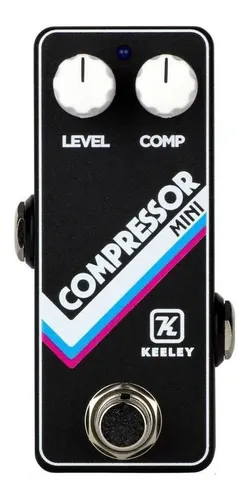 Pedal de efeito Keeley Electronics Compressor Mini preto Pedal de efeito Keeley Electronics Compressor Mini preto