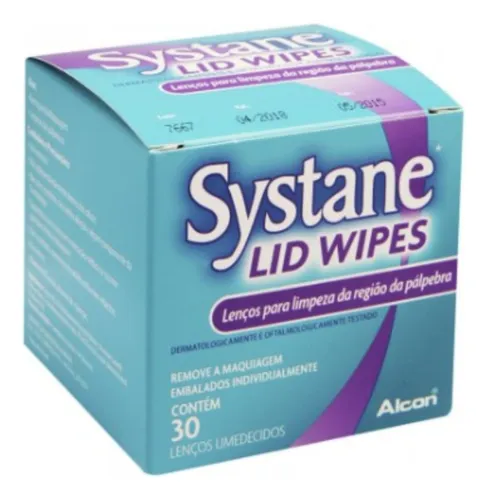 Systane Lid Wipes Alcon - Lenços Umedecidos | Parcelamento sem juros