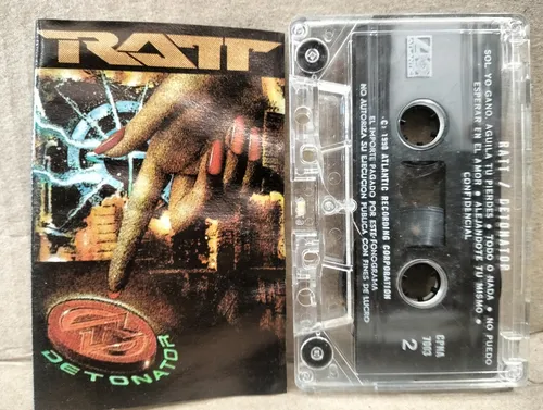 Cassette Ratt - Detonator 1990 México | Meses sin interés