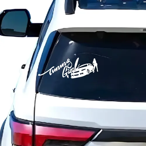 Sticker Para Auto Mujer, Tuning Girl | Cuotas sin interés