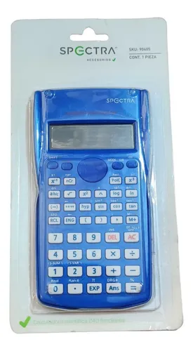 Calculadora Cientifica Spectra 240 Funciones 2 Colores | Envío Gratis
