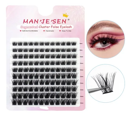 Blister Extensiones De Pestañas Mink Diy Mixto 120 Ramos Cuotas Sin