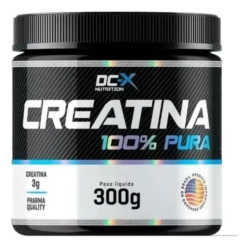Creatina Micronizada And Monohidratada 100 Pura Dc X 300g Sabor Sem