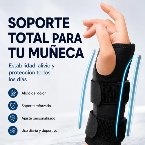 Muñequeras Ortopedicas, Ferula Para Muñequera Tunel Carpiano | MercadoLibre