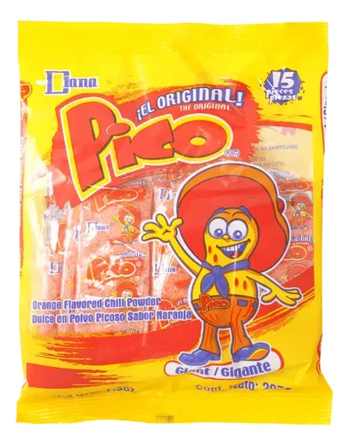 Dulce Pico Original Chilito En Polvo Caja Con 600 Sobrecitos | Envío gratis