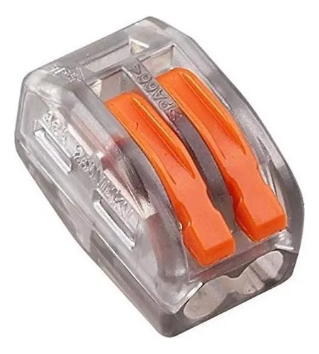 100x Conector Elétrico Emenda Rápida Alavanca Borne 2 Fios | MercadoLivre 100x Conector Elétrico Emenda Rápida Alavanca Borne 2 Fios | MercadoLivre