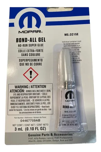 Pegamento Mopar 3ml | Meses sin interés