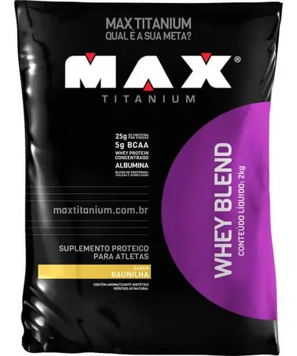 Suplemento en polvo Max Titanium Whey Whey Blend whey protein sabor ... Suplemento en polvo Max Titanium Whey Whey Blend whey protein sabor ...
