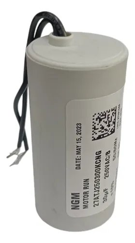 Capacitor Ngm Motor Run 30uf 250v 50/60hz | Meses sin interés