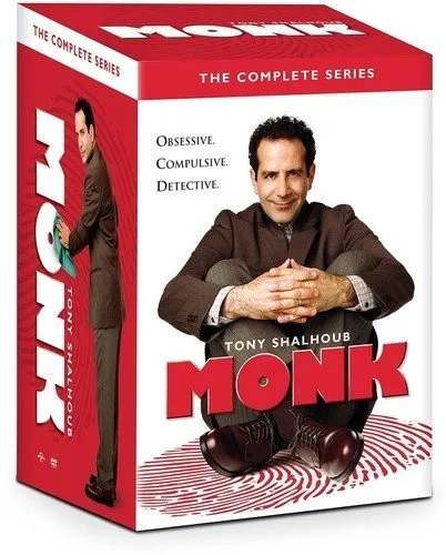 Monk Serie Completa Temporada 1 8 Boxset Dvd Mercadolibre