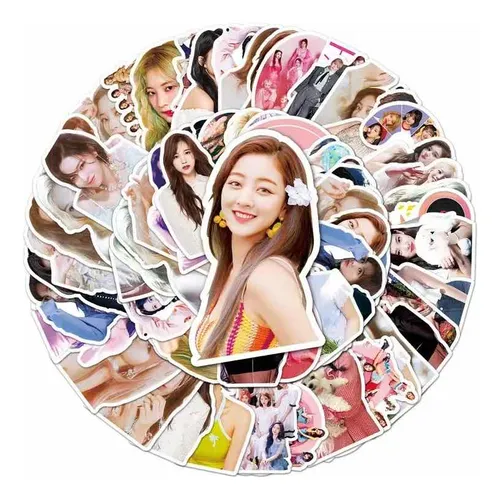 Pack 50 Sticker Pegatinas Twice Calidad Diseño Fans K-pop | Cuotas sin ...
