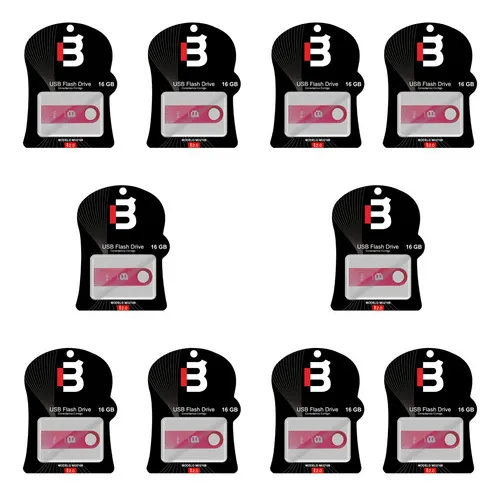 Kit 10 Piezas Memoria Usb Blister Blackpcs 2108 16gb Rojo | MercadoLibre Kit 10 Piezas Memoria Usb Blister Blackpcs 2108 16gb Rojo | MercadoLibre