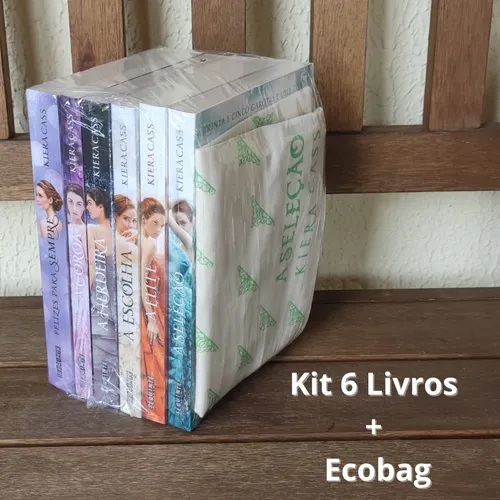 Box A Seleção Coleção 6 Livros Kiera Cass C Nf E Garantia Frete Grátis