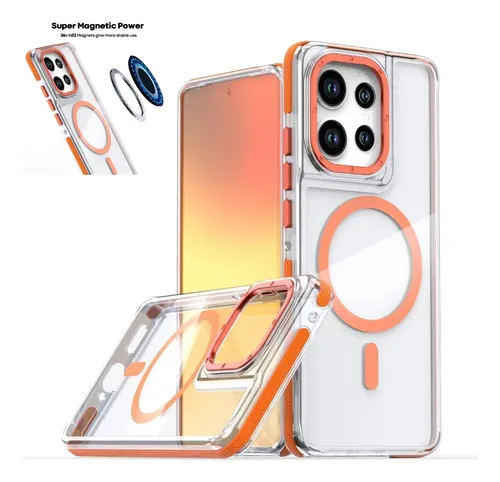 Capa Magnética De Luxo À Prova De Choque Para Motorola Moto | MercadoLivre