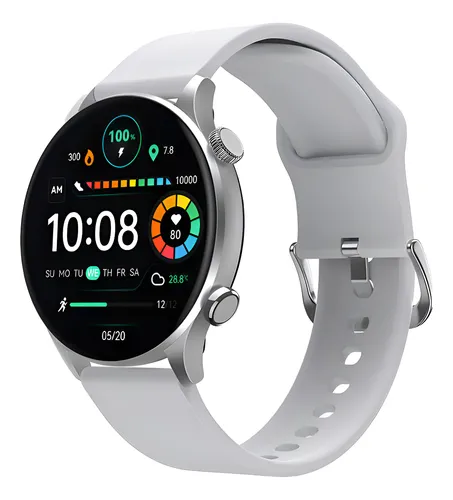 Smartwatch Haylou Solar Plus Amoled Bluetooth Caixa Prateado Pulseira ...
