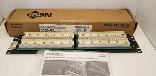 Nordx/cdt Ax100454 Patch Panel, Ps5 Hd-110, Nxppa2u4 Ccs | Meses sin ...