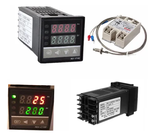 Sensor De Sonda Tipo K Digital Lcd Pid Rex-c100 Temperature | Frete grátis Sensor De Sonda Tipo K Digital Lcd Pid Rex-c100 Temperature | Frete grátis