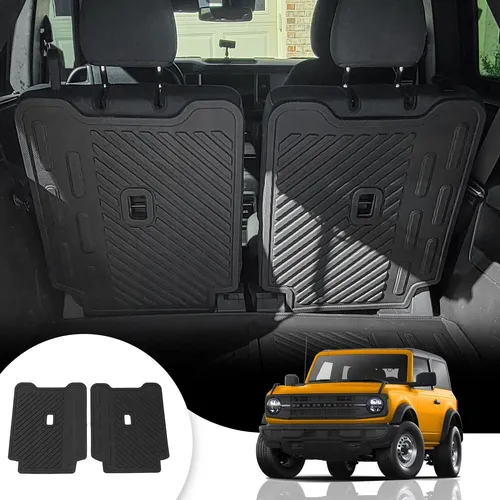 Maxzina Fit 2022 Ford Bronco Rear Backrest Mats Back Seat Co | Meses ... Maxzina Fit 2022 Ford Bronco Rear Backrest Mats Back Seat Co | Meses ...