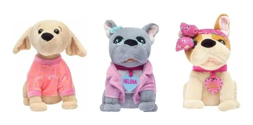 Combo 3 Peluches Perritos Simones 22 Cm De Casa Valente Combo 3 Peluches Perritos Simones 22 Cm De Casa Valente