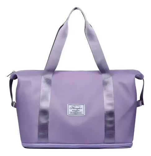 Bolso Plegable Carry On Expandible Multiuso De Viaje Color Lila Lisa ...