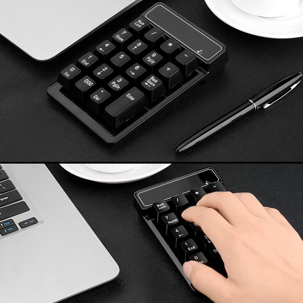 Teclado Numérico Inalámbrico De 24 Ghz Con Tacto Mecánico Mercado Libre