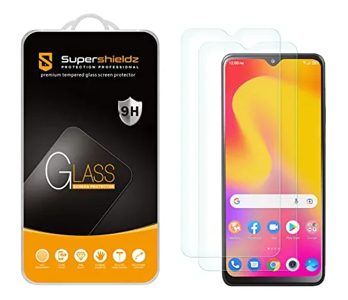 Supershieldz Paquete De 2 Diseñado Para Vidrio Templado Tc Meses