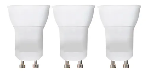 Kit 3 Lâmpadas Ourolux Mr11 Mini Led 4w Gu10 2700k Bivolt