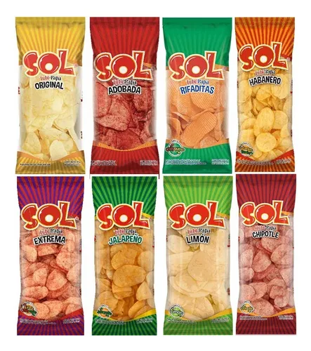 Papa Sol 100 Gr 10 Pack | MercadoLibre