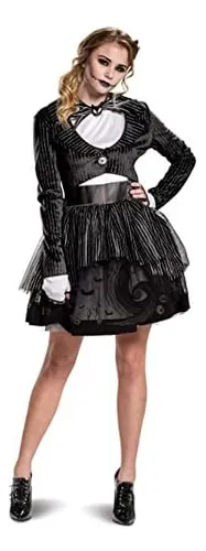 Disguise Disfraz De Jack Skellington Para Mujer Adulta Negr Meses