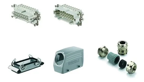 Hdc Kit 16 Pin Weidmuller 171252 Hdc-kit-he 16.120 Conector