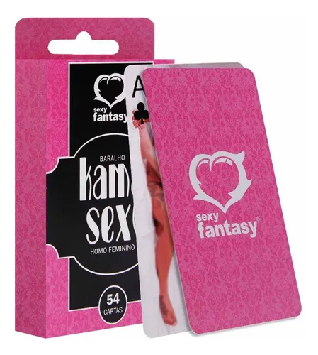 Baralho Kama Sexy Lésbico Sexy Fantasy Mercadolivre
