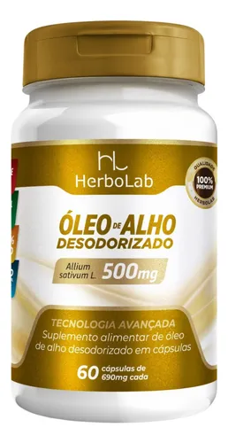 Suplemento en cápsulas softgel Herbolab Suplemento Alimentar Aceite de ... Suplemento en cápsulas softgel Herbolab Suplemento Alimentar Aceite de ...