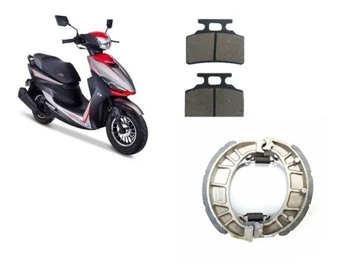 Balatas Delanteras Y Traseras Atom 150 Vento Balatas Delanteras Y Traseras Atom 150 Vento