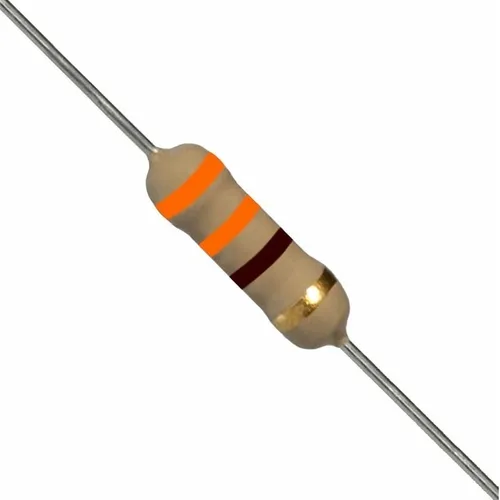 Paquete De 100 Resistencias 330 Ohms 1/4 Watts 5% Paquete De 100 Resistencias 330 Ohms 1/4 Watts 5%