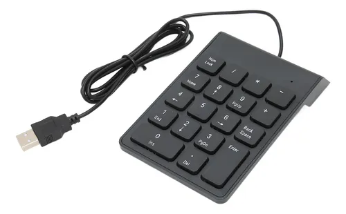 Teclado Numérico Usb Mini De 18 Teclas Numéricas Cuotas Sin Interés