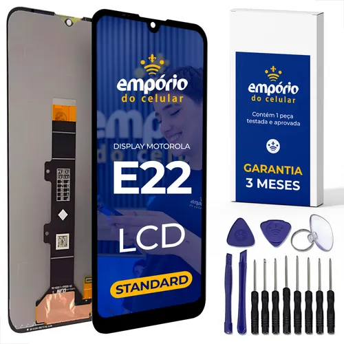 Tela Frontal Display Touch Lcd Compatível Moto E22 Empório | MercadoLivre Tela Frontal Display Touch Lcd Compatível Moto E22 Empório | MercadoLivre