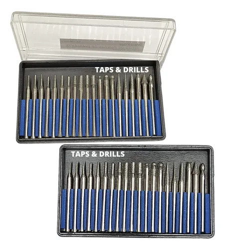 2 Kit De 20 Pza 1/8 - 3.17mm Brocas Punta De Diamante Weston | Meses ... 2 Kit De 20 Pza 1/8 - 3.17mm Brocas Punta De Diamante Weston | Meses ...