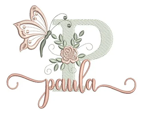 Matriz De Bordado - Nome Paula - ( Fazemos Qualquer Nome ) | MercadoLivre Matriz De Bordado - Nome Paula - ( Fazemos Qualquer Nome ) | MercadoLivre