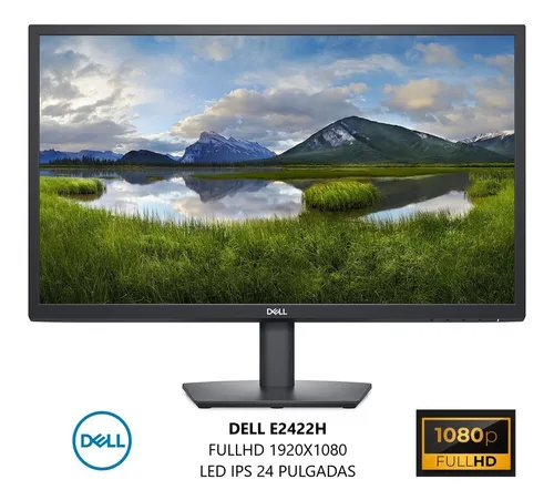 Monitor Dell 24 Pulgadas E2422h Full Hd Led Ips Display Port Envío Gratis