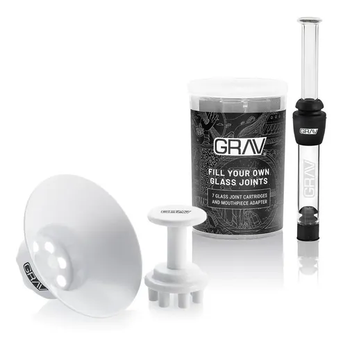 Grav® Fill Your Own Glass Joints 7 Pack Filling System Envío Gratis