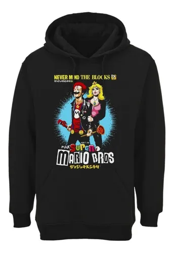 Poleron Sex Pistols Mario Bros Never Mind T Punk Abominatron Cuotas